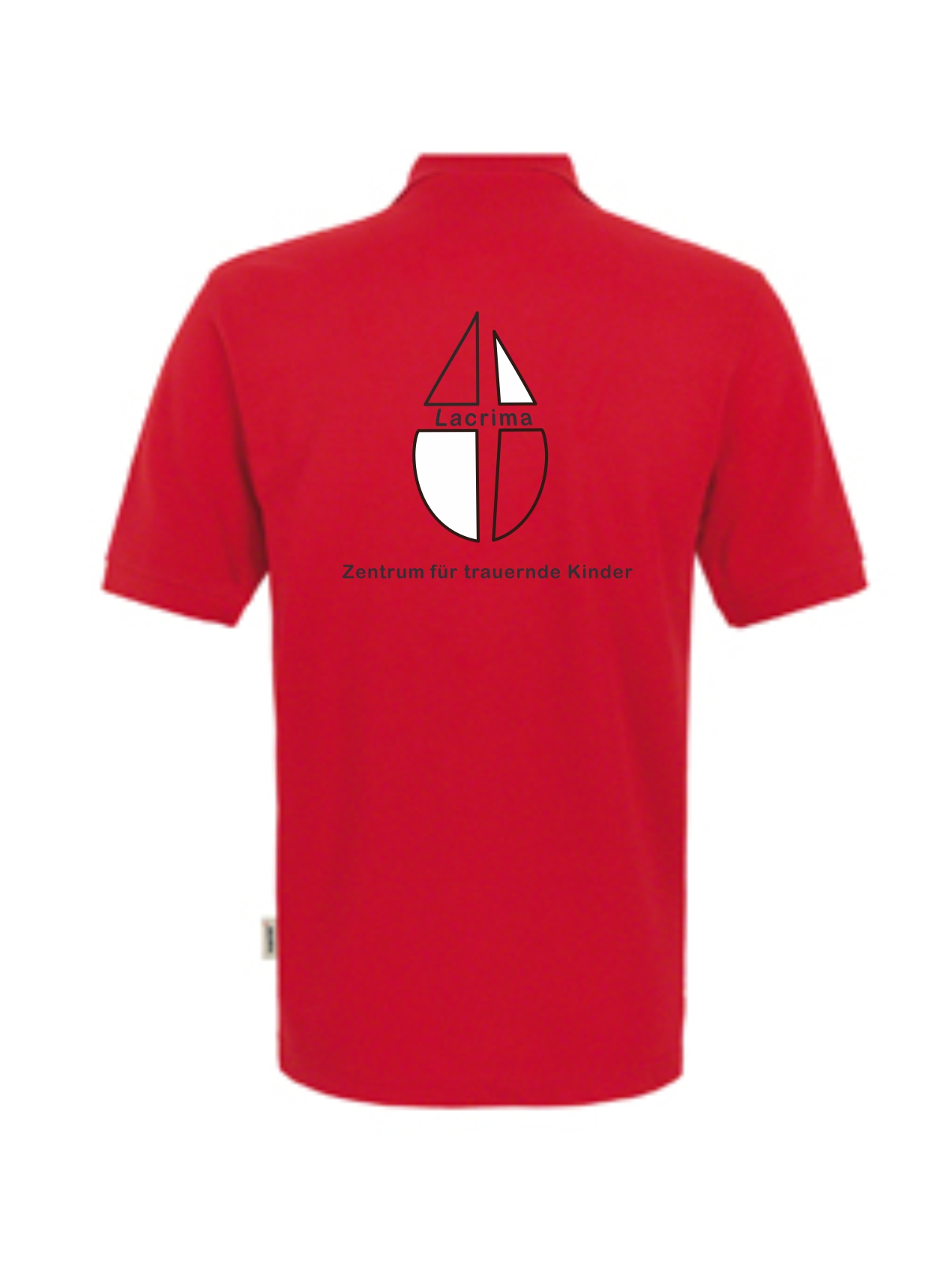 Poloshirt HAKRO - Lacrima inkl. Brust und Rückendruck